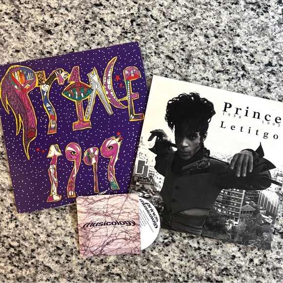 Prince | Media | Prince Vinyl Records Set With Free Cd | Poshmark
